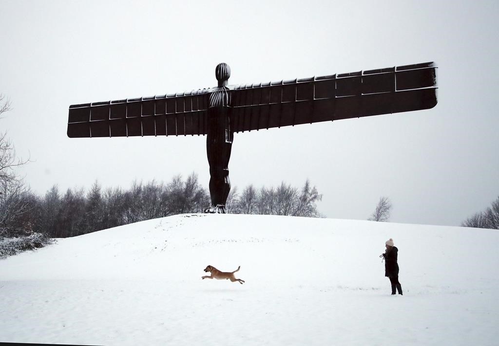 Heavy snow brings widespread disruption across the UK and Germany ...