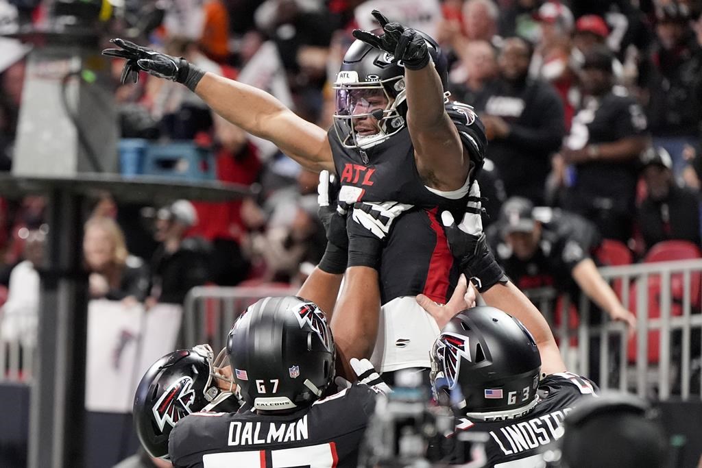 Bryce Young accounts for 5 TDs as Panthers beat Falcons 44-38 in OT ...