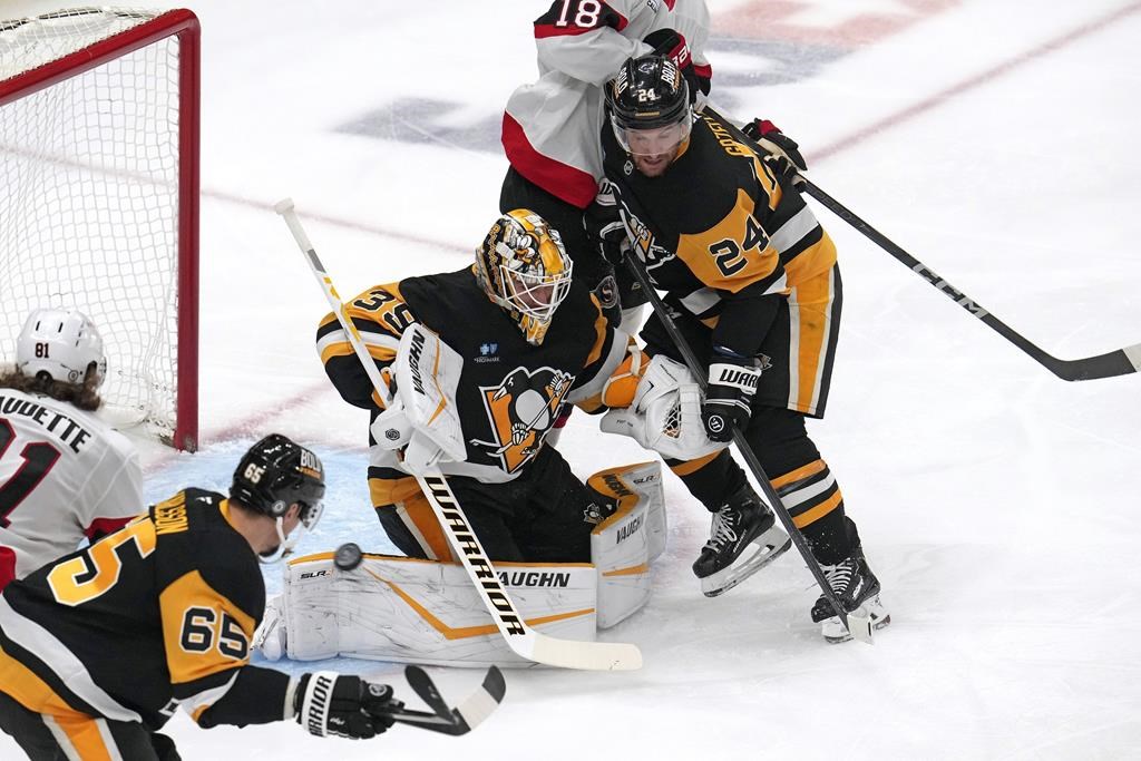 Pinto scores twice, Senators pounce on Penguins for 5-0 win – Winnipeg ...