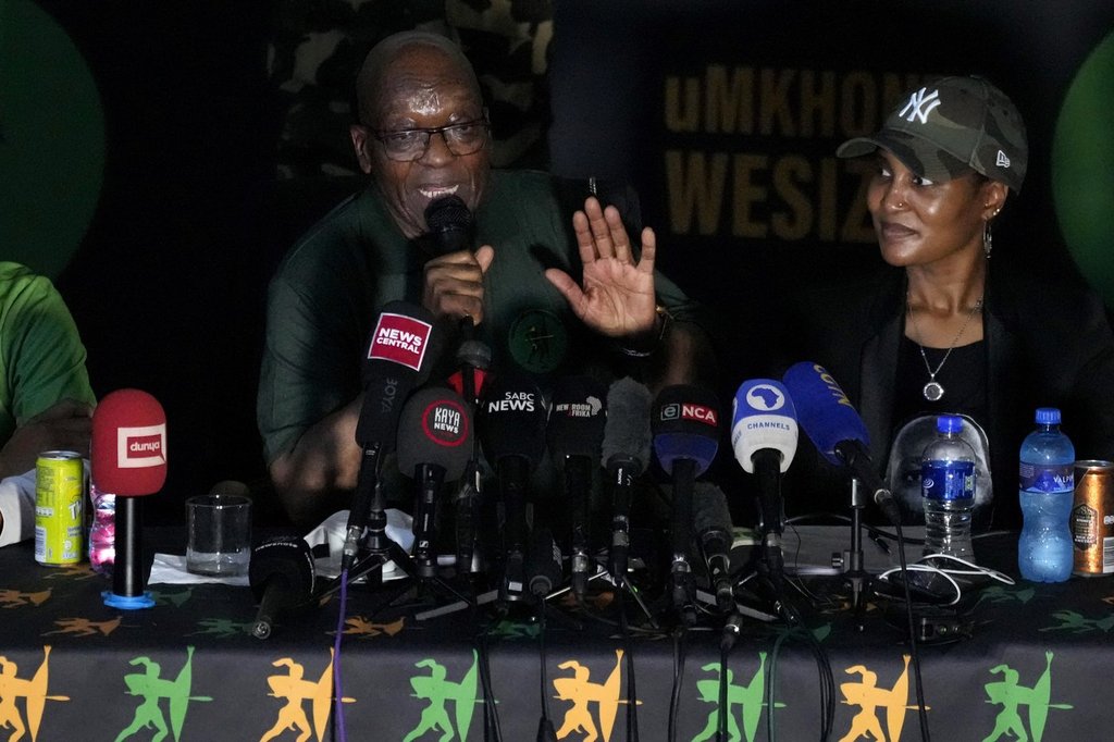 Daughter of former South African President Jacob Zuma arrested on ...
