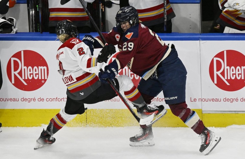 PWHL fines Montreal Victoire captain Marie-Philip Poulin for charging ...