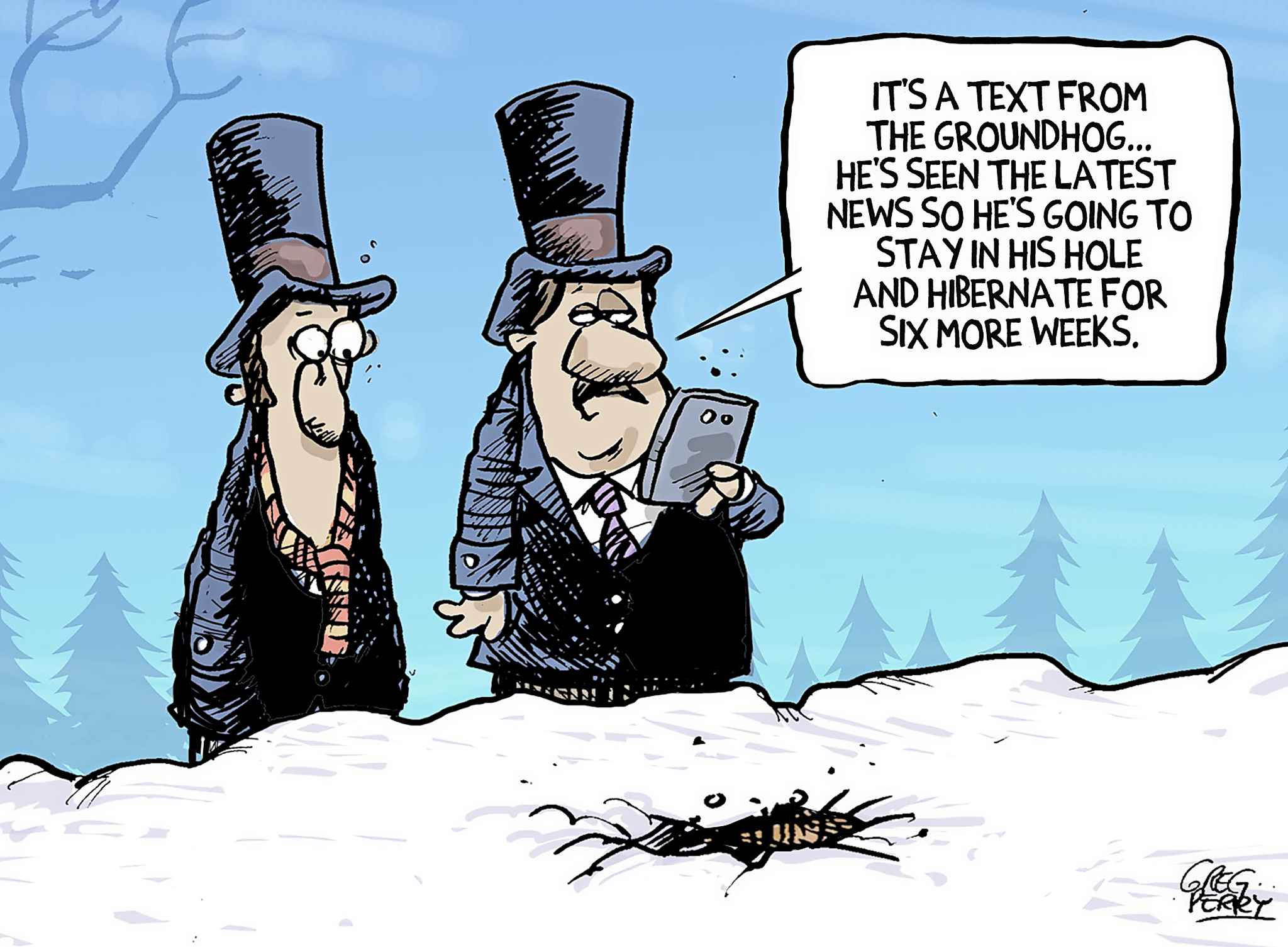 Editorial cartoon for Feb. 1, 2025 – Winnipeg Free Press