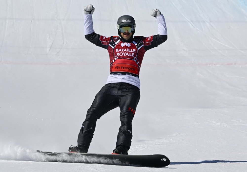 Canadian Grondin claims second win of snowboard cross World Cup ...