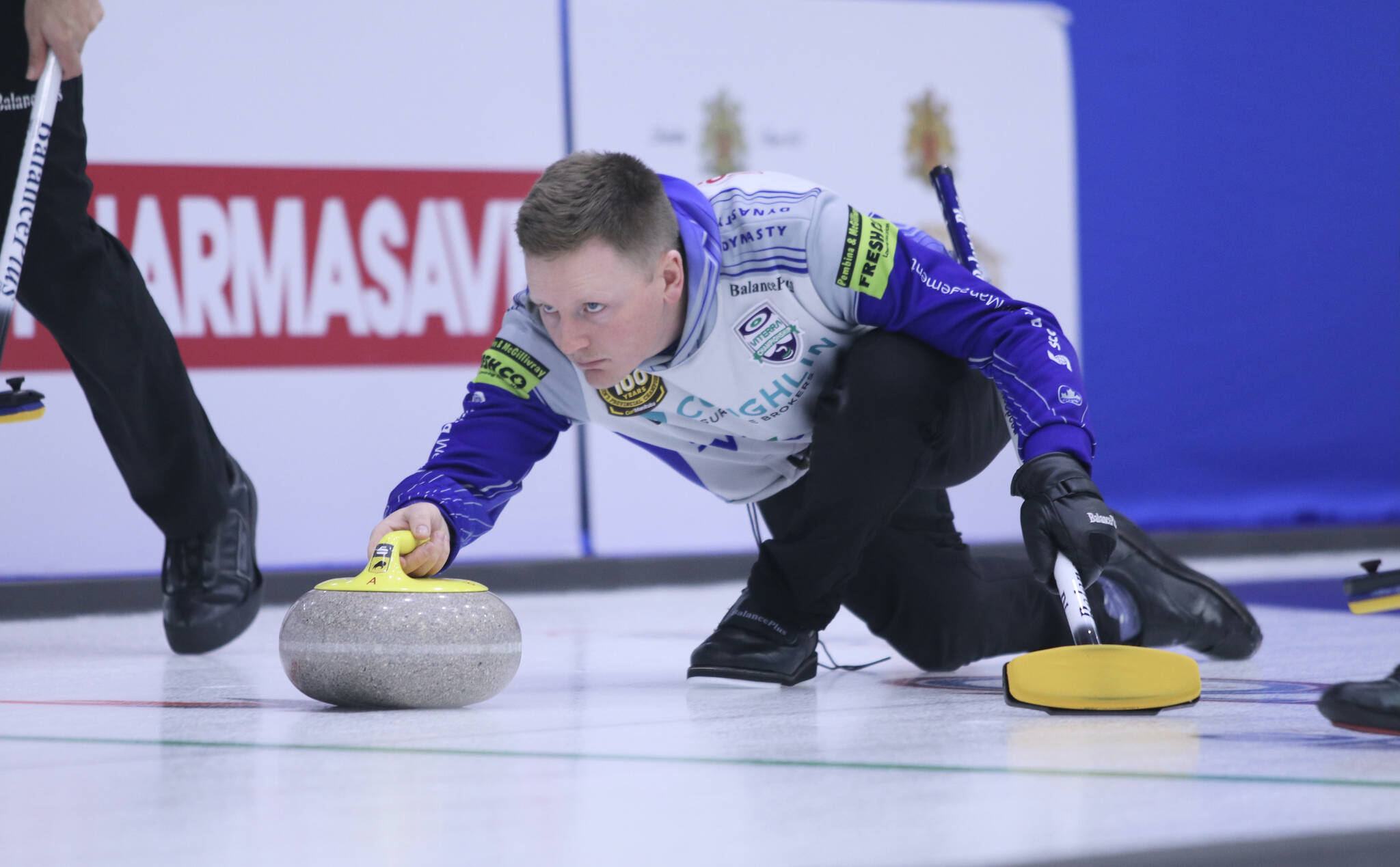 Calvert holds off McDonald to remain perfect at men’s curling ...