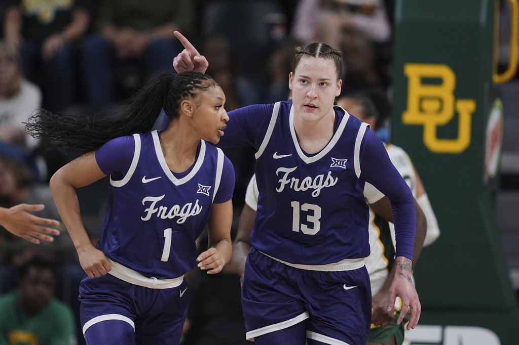 Prince 16 points, 19 rebounds as No. 10 TCU women win first Big 12 ...