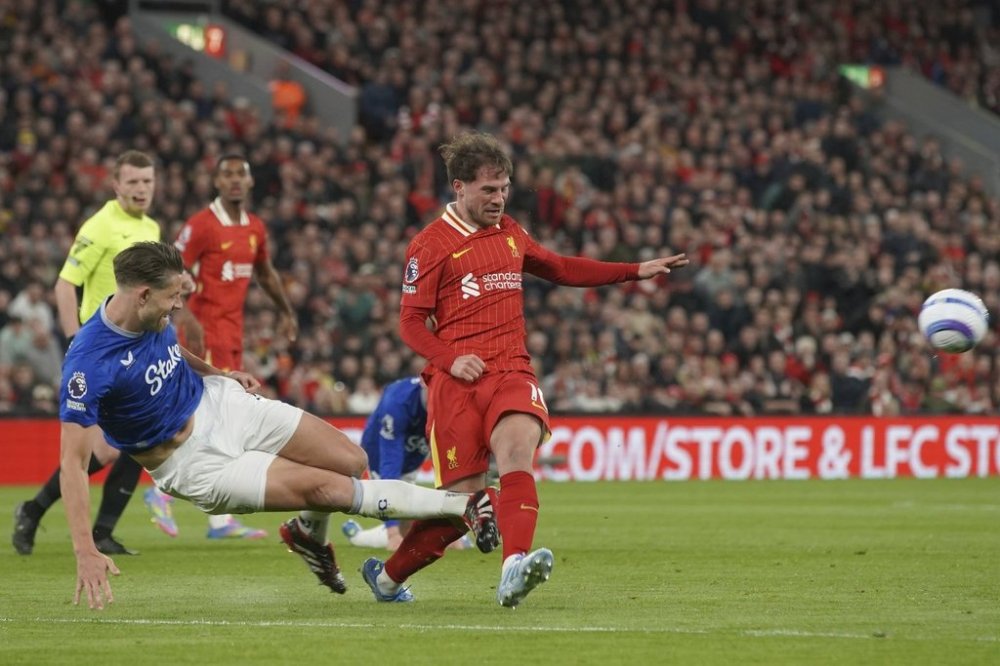Slot says Tarkowski tackle a ‘clear’ red card as refs body acknowledges ...