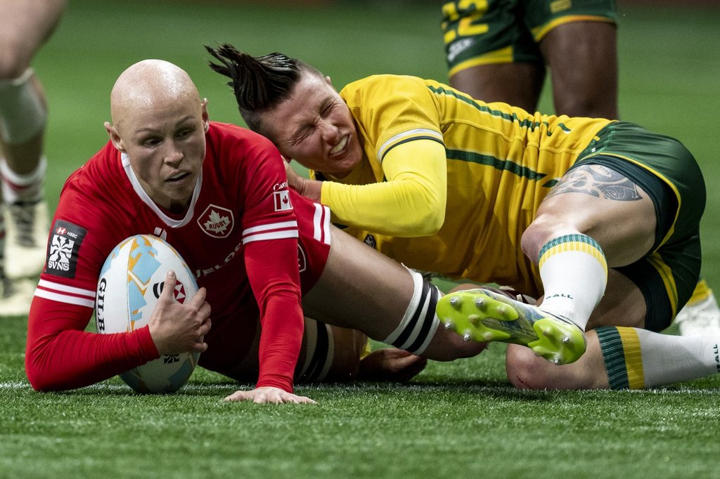 Canada sevens captain Olivia Apps scores in Hong Kong to reach 300 ...