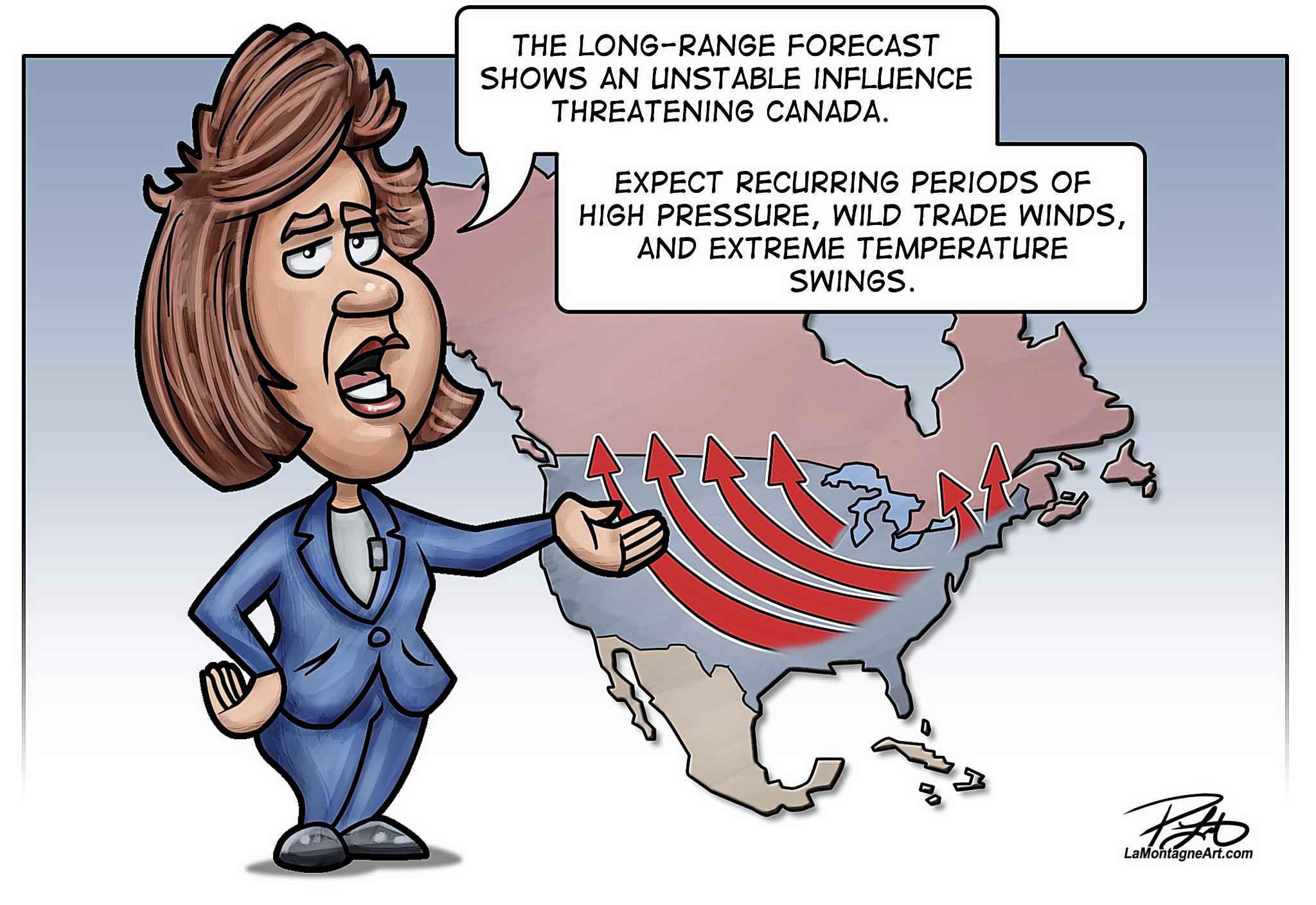 Editorial cartoon for March 24, 2025 – Winnipeg Free Press