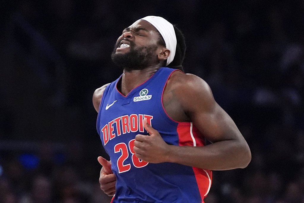 Pistons center Isaiah Stewart misses another game with knee injury ...