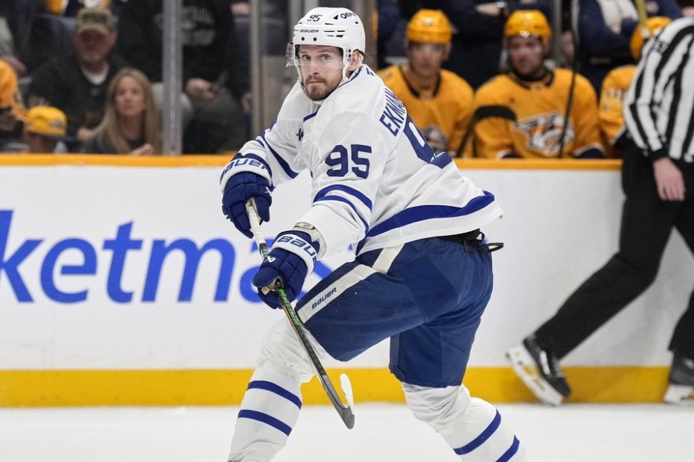 Oliver Ekman-Larsson ready to go for Maple Leafs against Senators in ...