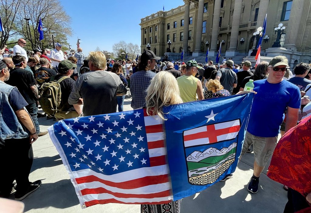 Albertans rally for separation, saying things won’t change under ...