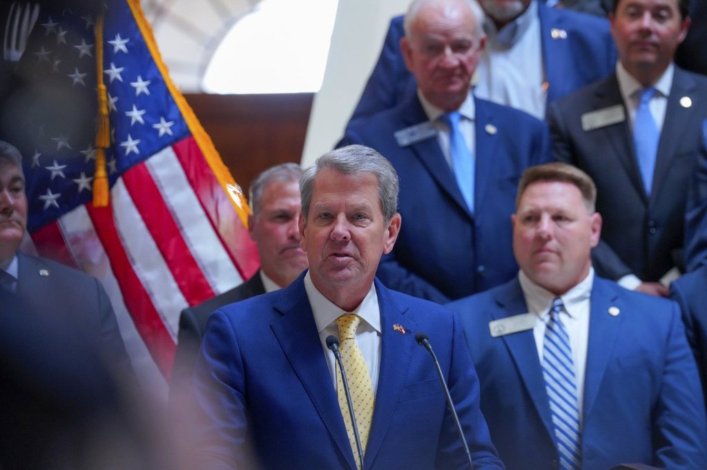 Georgia Republican Gov. Brian Kemp won’t run for US Senate seat in 2026 ...