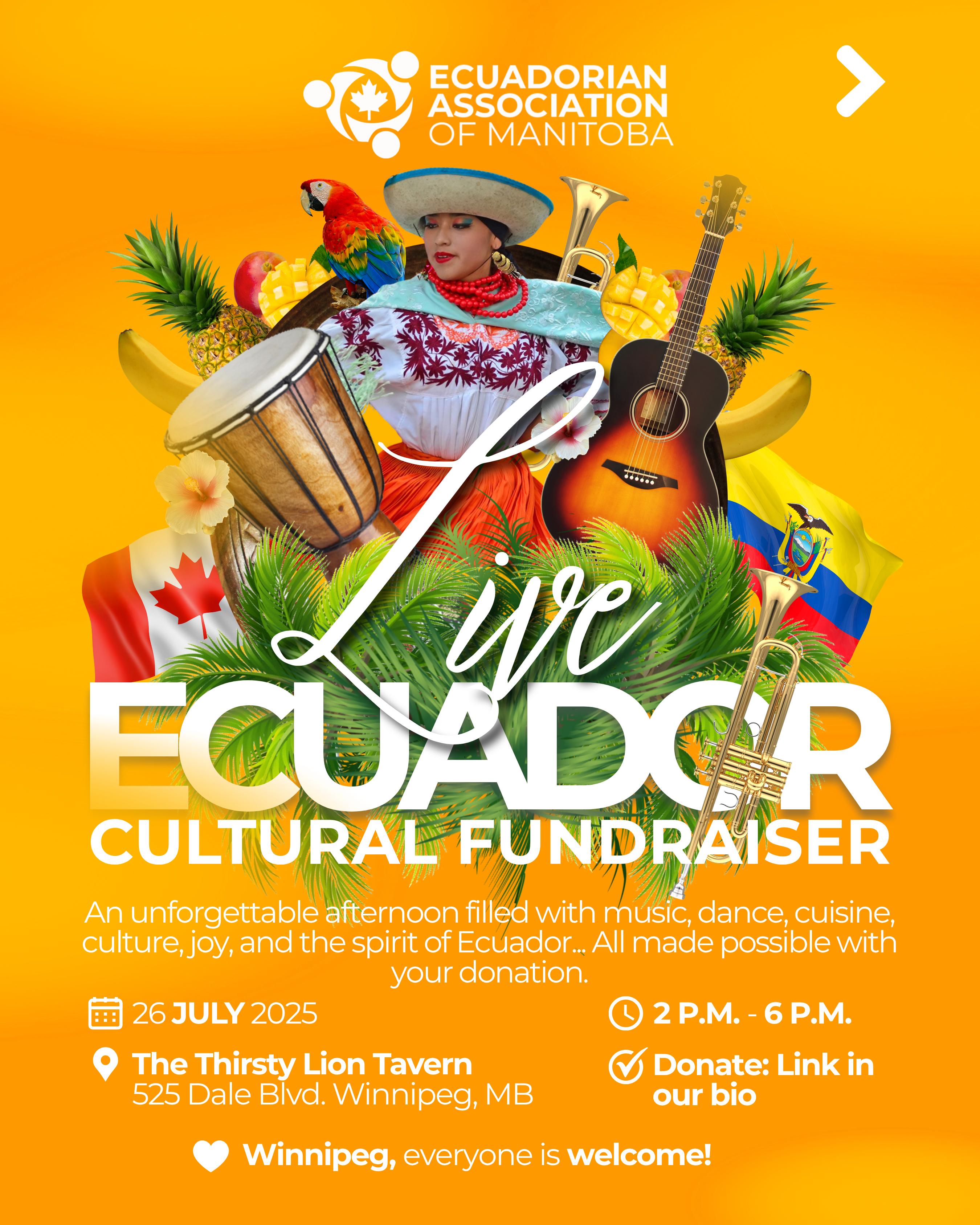 Live Ecuador: Cultural Fundraiser – Winnipeg Free Press
