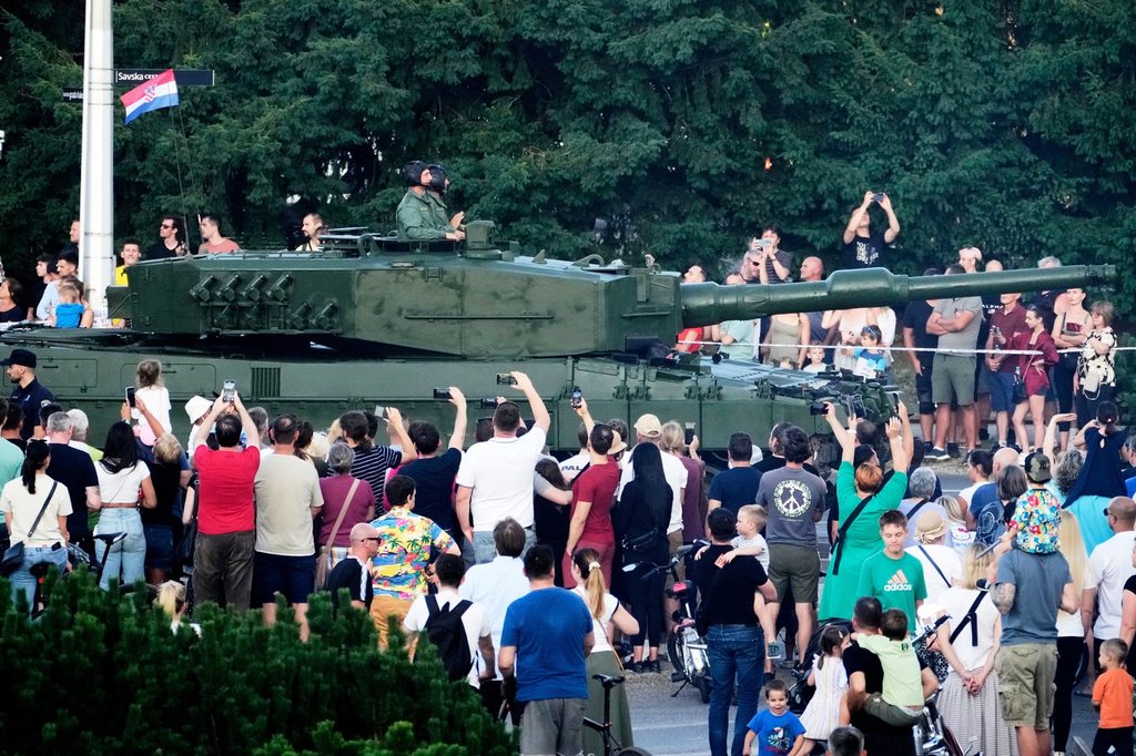 Croatia holds military parade as it marks 30 years since a key war ...