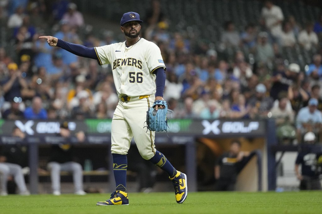 Brewers reliever Grant Anderson goes on injured list with tendinitis in ...