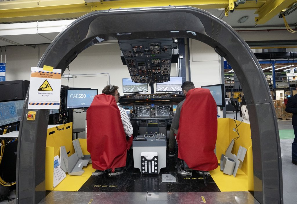 Flight simulator maker CAE reports Q1 profit and revenue up from year ...
