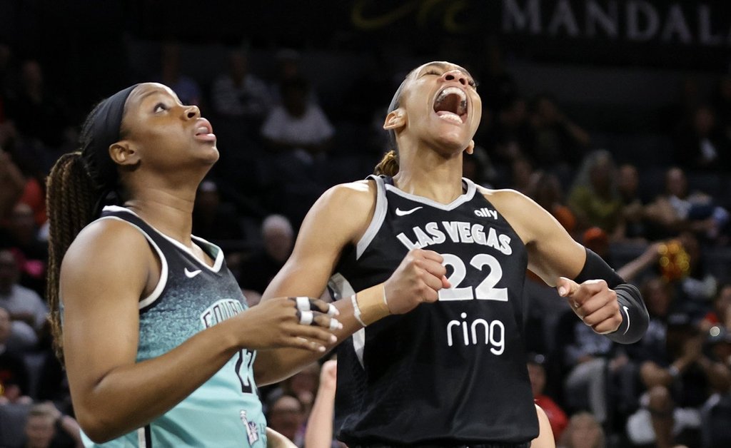 Jewell Loyd scores 21 off the bench as Aces beat Liberty 83-77 for ...