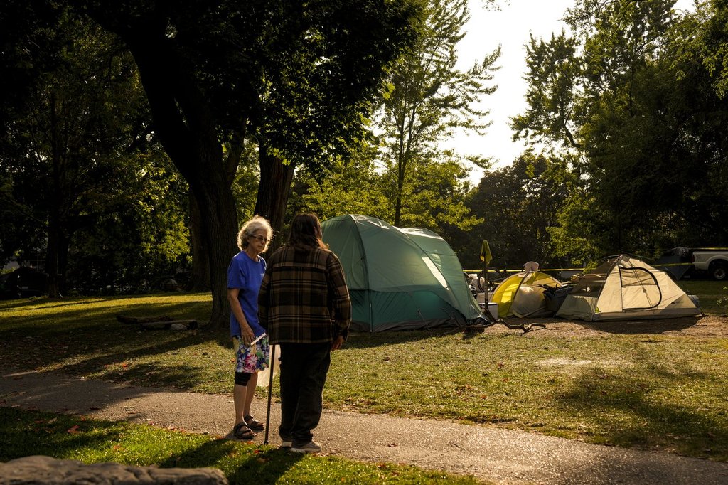 As city looks to clear encampment in Toronto park, residents demand ...