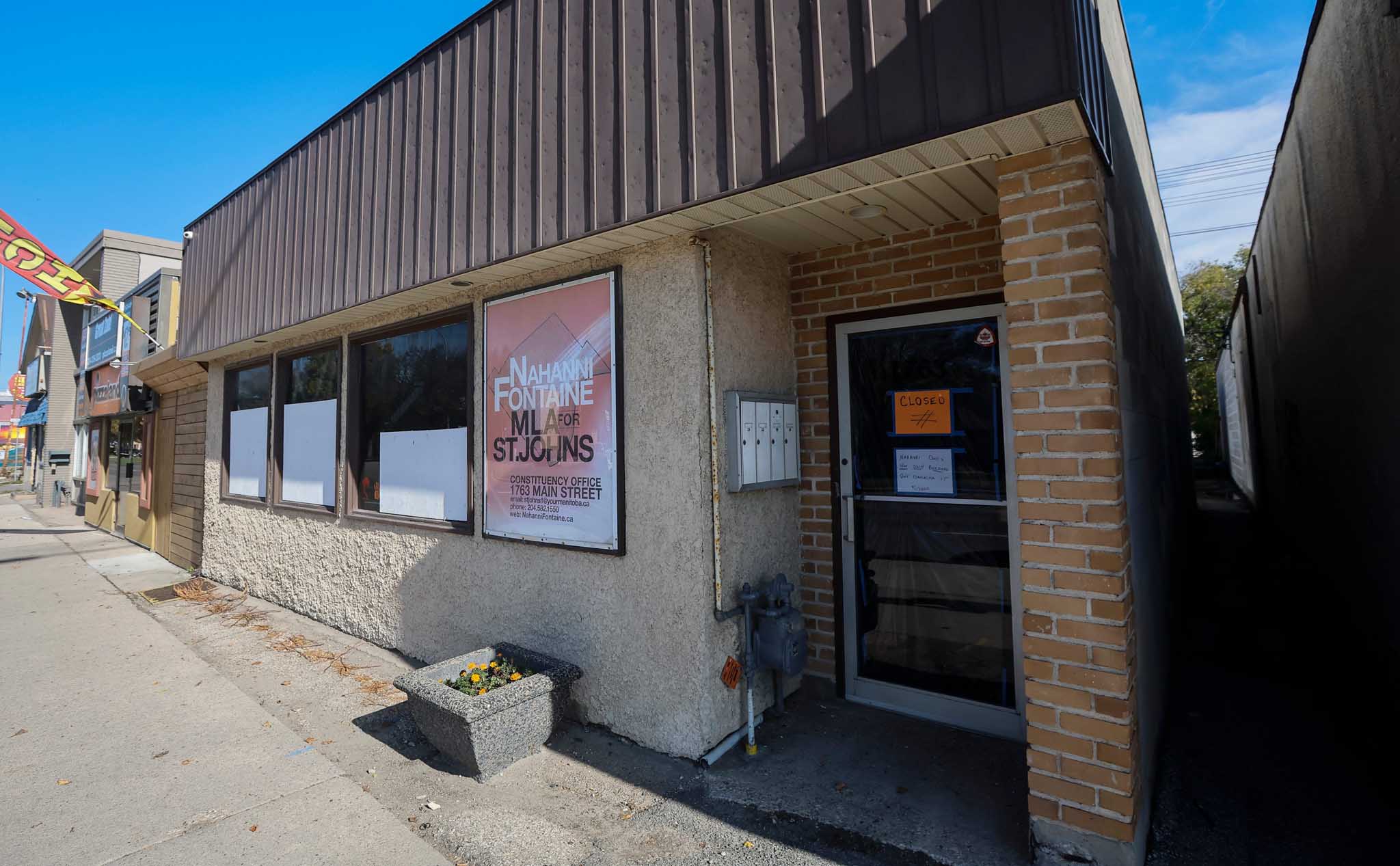 Police investigating fire at Fontaine’s constituency office – Winnipeg Free Press