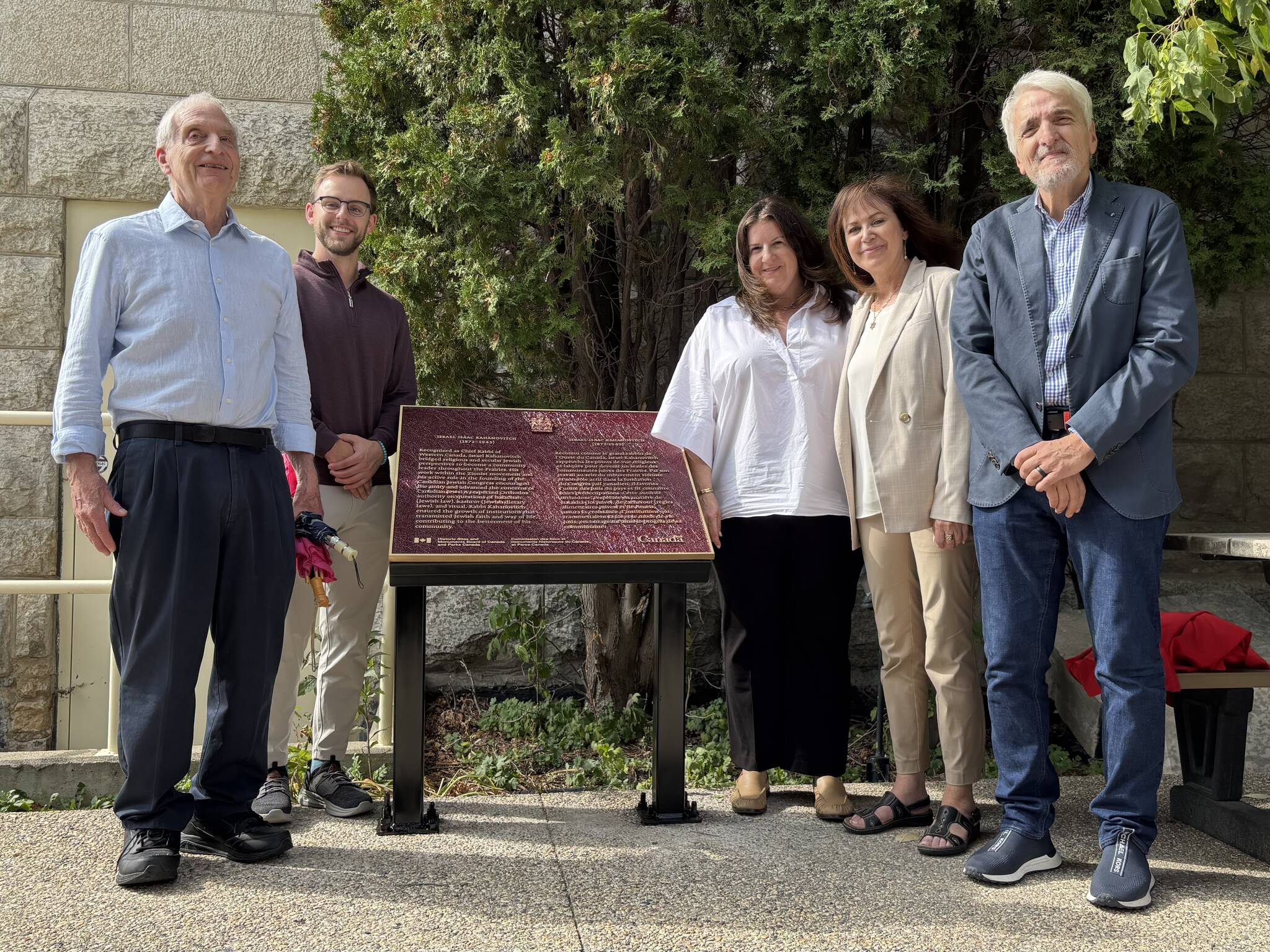 Plaque unveiled to honour Western Canada’s chief rabbi – Winnipeg Free ...