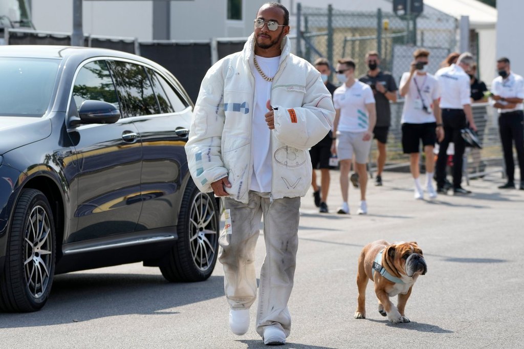 Hamilton misses F1 tire test to care for his seriously ill dog Roscoe ...