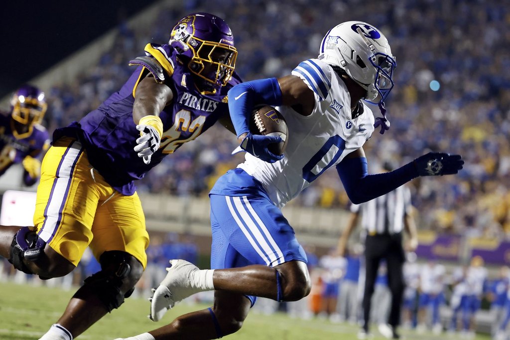 Johnson’s goal-line INT, pick-6 highlight BYU’s 34-13 win at East ...