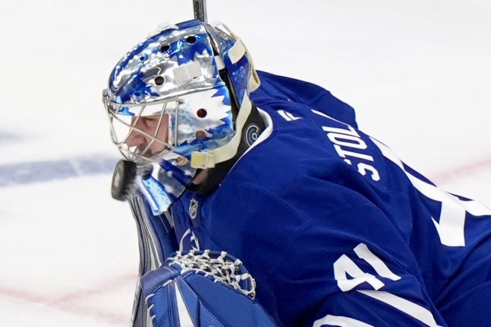 Goalie Anthony Stolarz signs four-year extension with Toronto Maple ...
