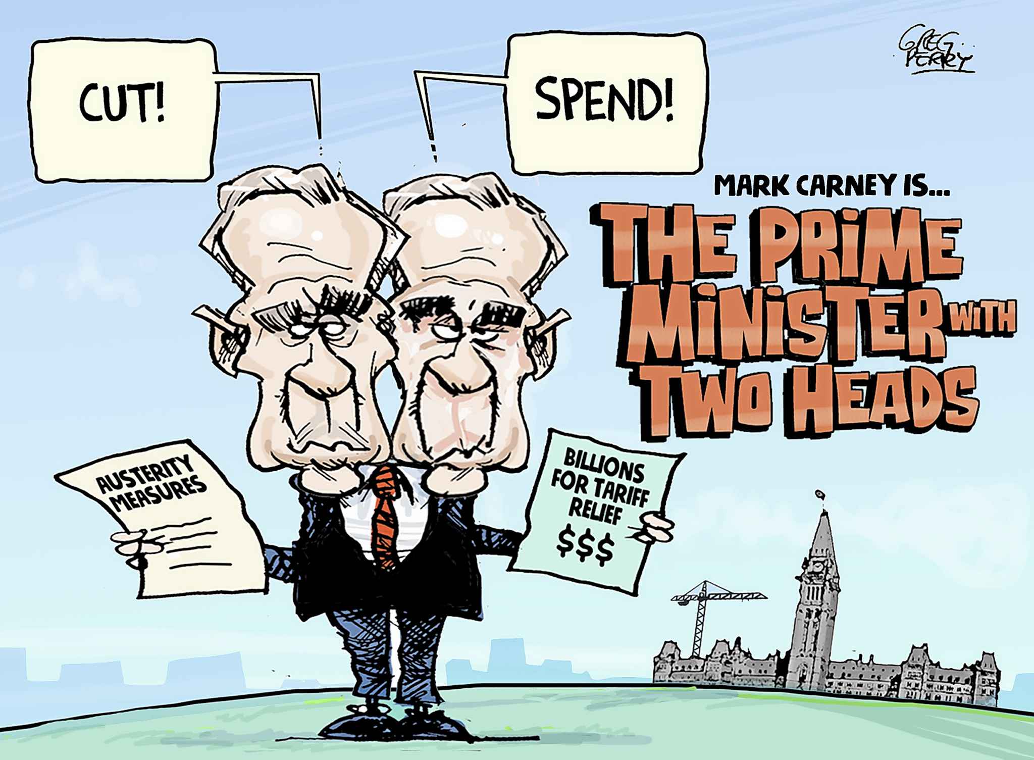 Editorial cartoon for Sept. 10, 2025 – Winnipeg Free Press