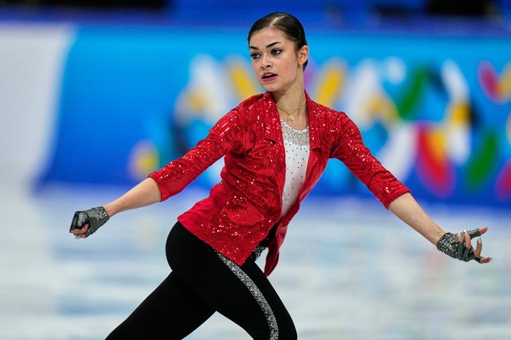 Russian figure skater Adeliia Petrosian wins Olympic qualifier for ...