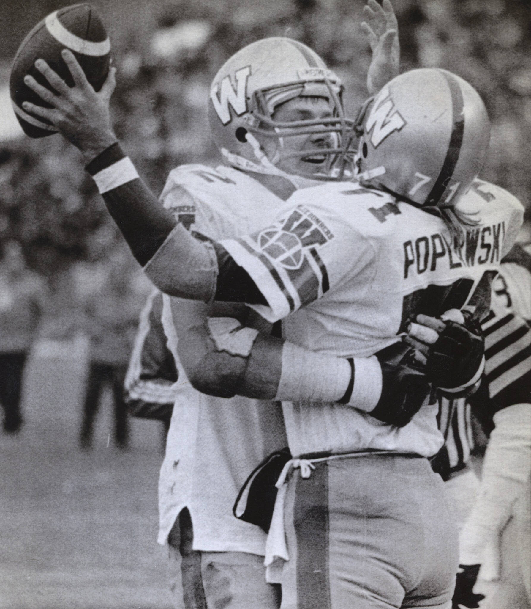 The story behind the photo: Winnipeg Blue Bombers alumnus Joe Poplawski ...