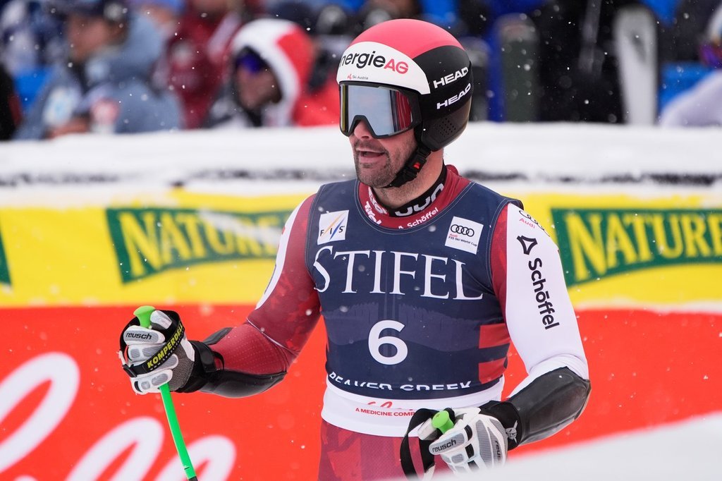 Austrian ski racer Vincent Kriechmayr wins weather-shortened World Cup ...