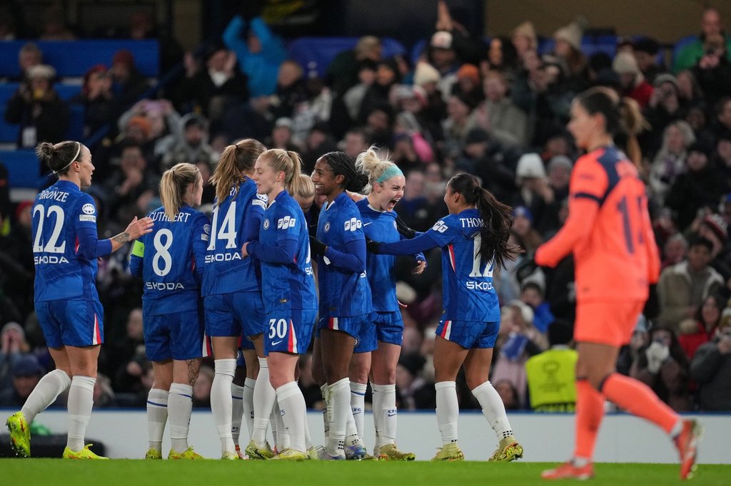 Chelsea and Barcelona draw 1-1 in the Women’s Champions League, Bayern ...