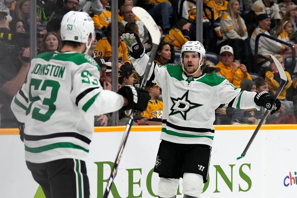 NHL roundup: Sam Steel’s third-period goal completes Stars comeback ...