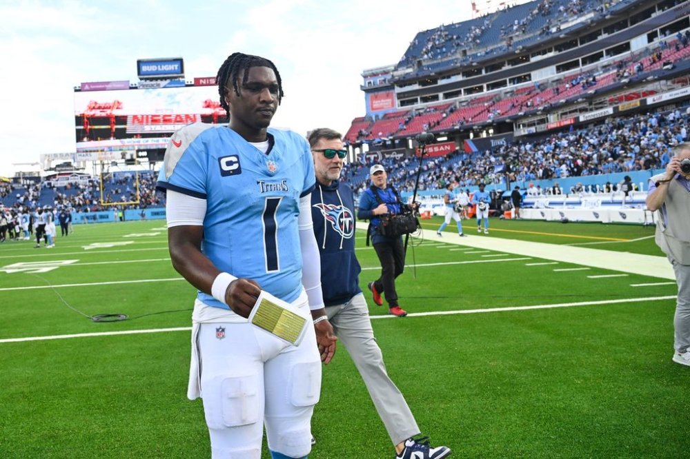 Cam Ward provides rare QB stability for the Titans by starting every ...