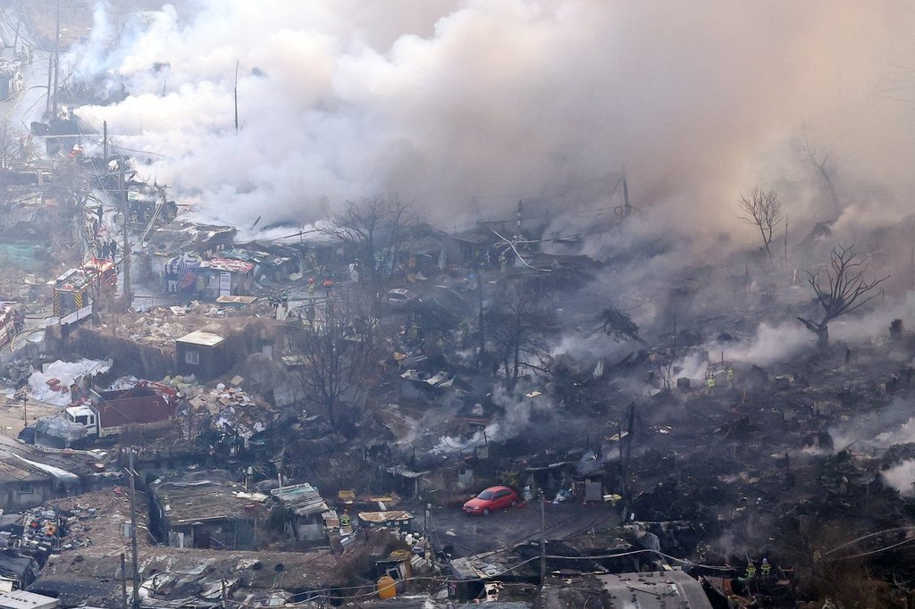 Fire breaks out in Seoul’s last-remaining shanty town – Winnipeg Free Press