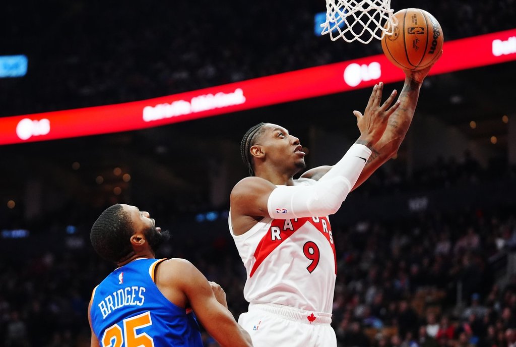 Mikal Bridges’s 19-point third quarter leads Knicks past Raptors 119-92 ...