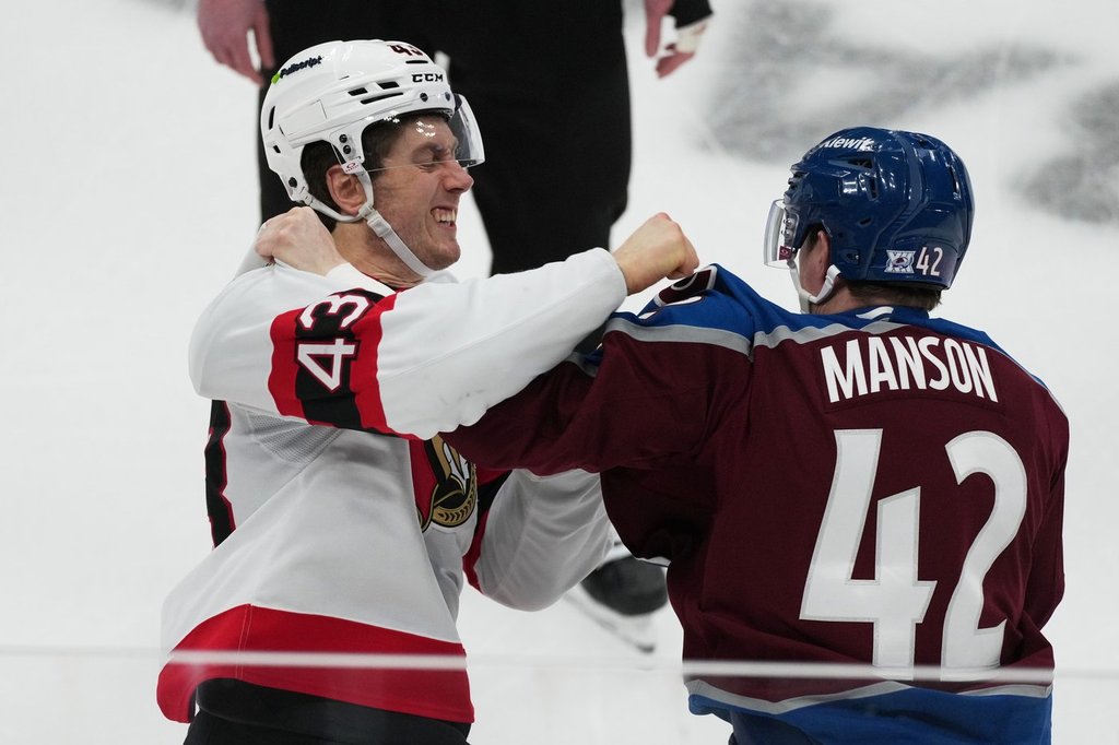 Josh Manson has 2 goals, 2 assists and a fight as Avalanche rout ...