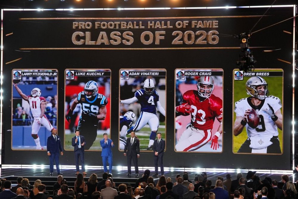 Drew Brees and Larry Fitzgerald headline a Hall of Fame class missing ...