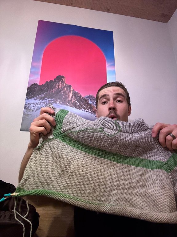 A Canadian biathlete brought knitting needles to the Olympics ...