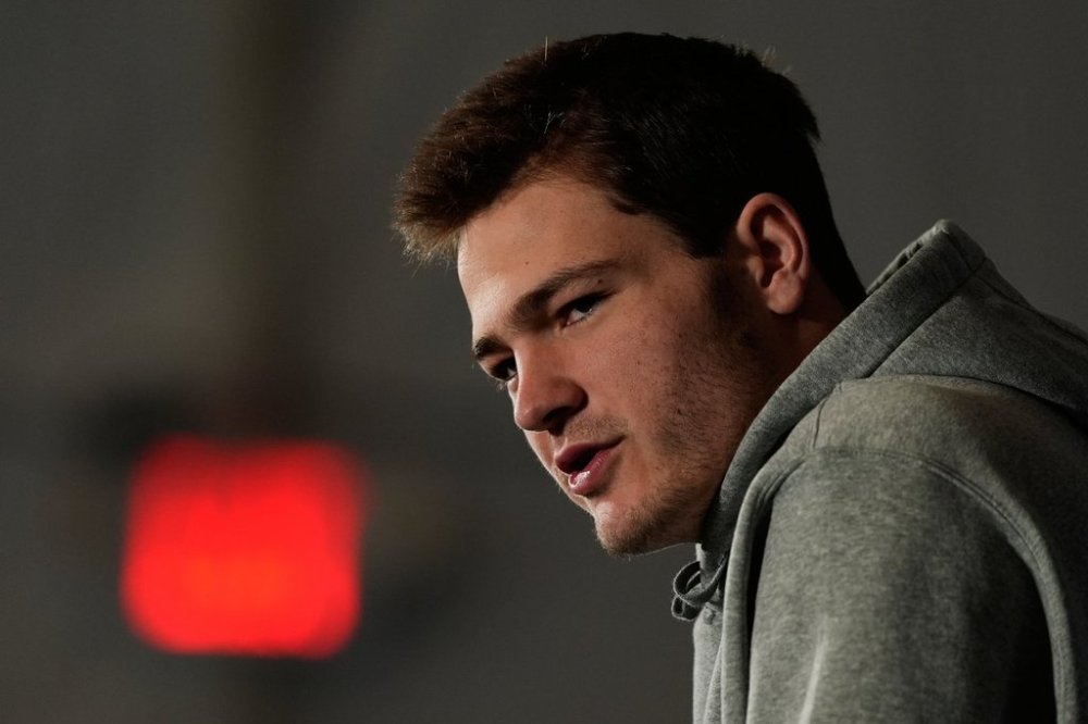 Patriots QB Drake Maye credits his success partly to competing with his ...