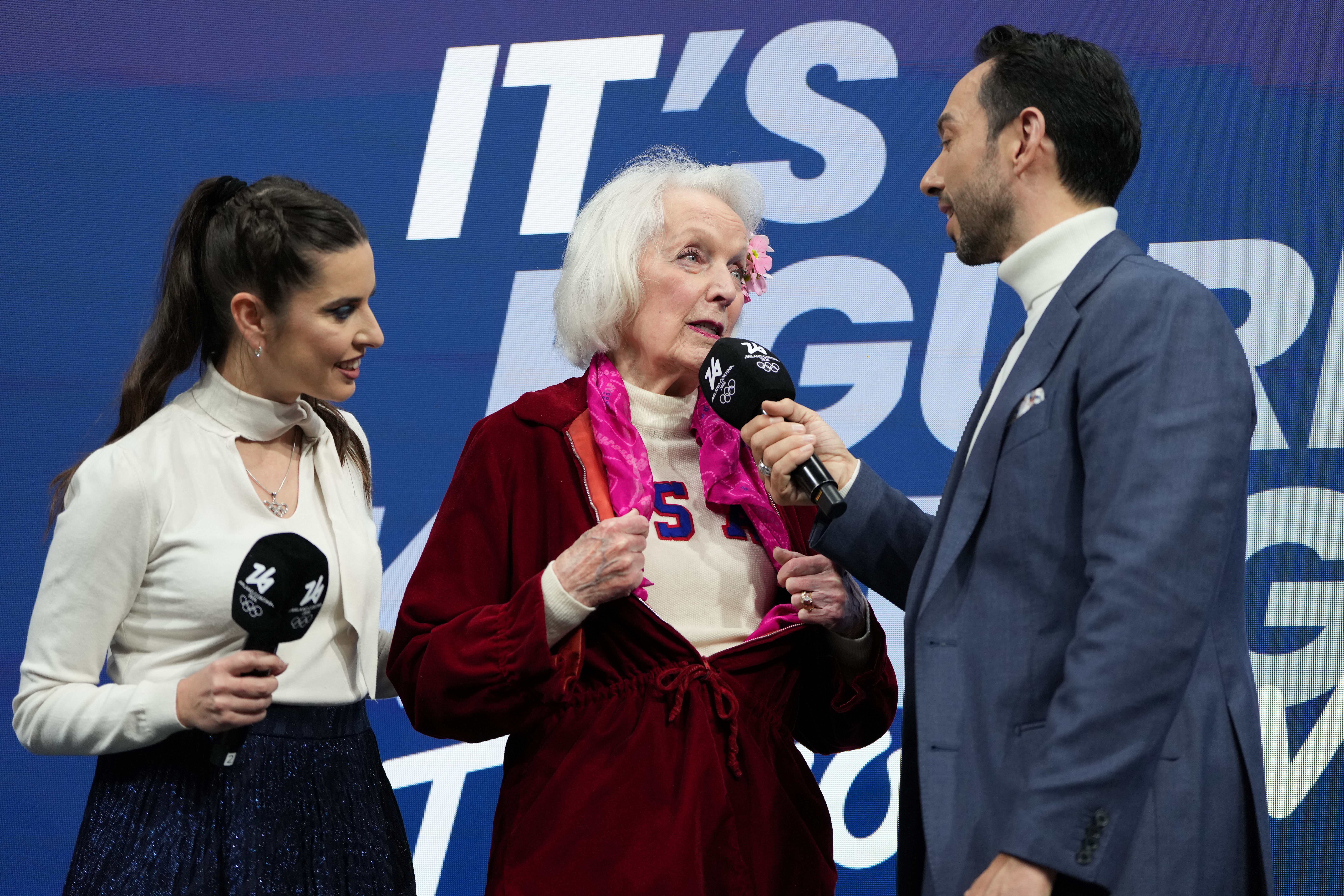 Tenley Albright, 90, takes in Olympic figure skating 70 years after ...