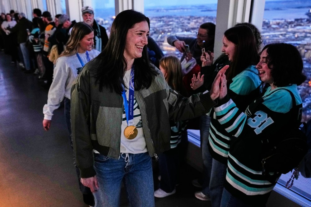 The victory lap for America’s Olympic hockey champions quietly shed ...