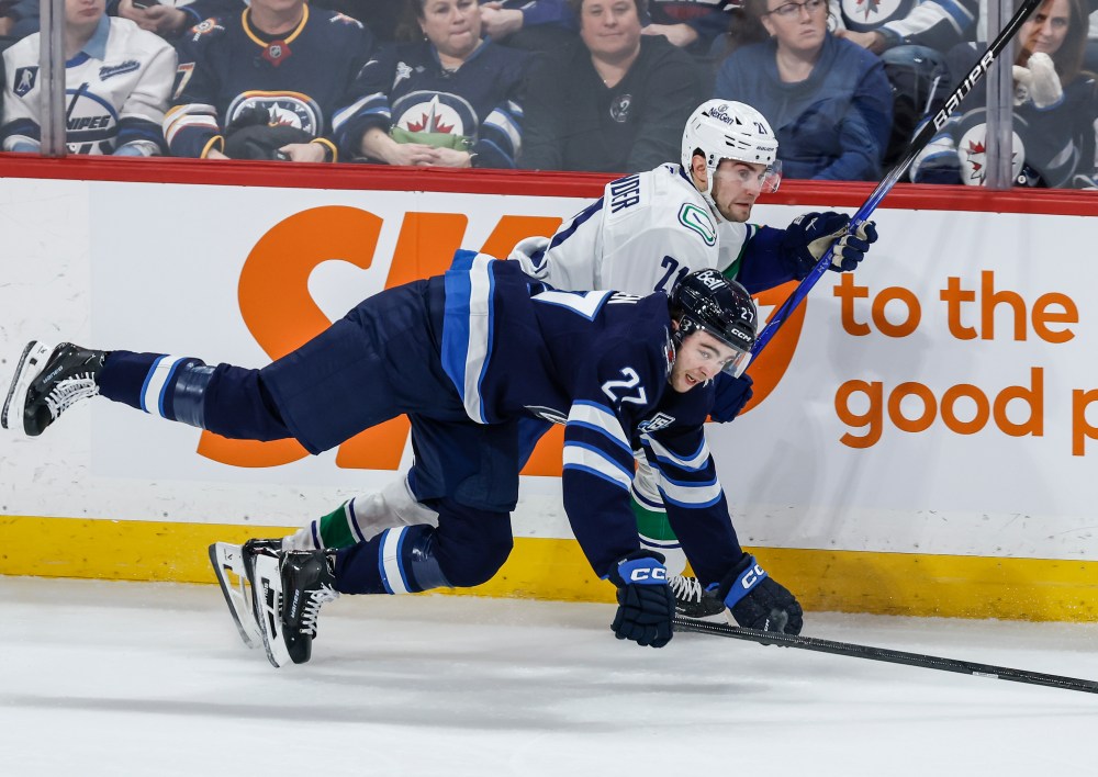 Morrissey scores in OT as Jets slip past Canucks 3-2 – Winnipeg Free Press