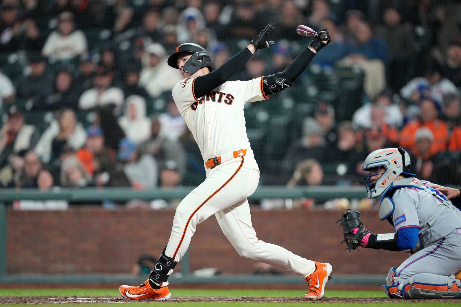 Daniel Susac enjoys big night in first major league start as the Giants ...