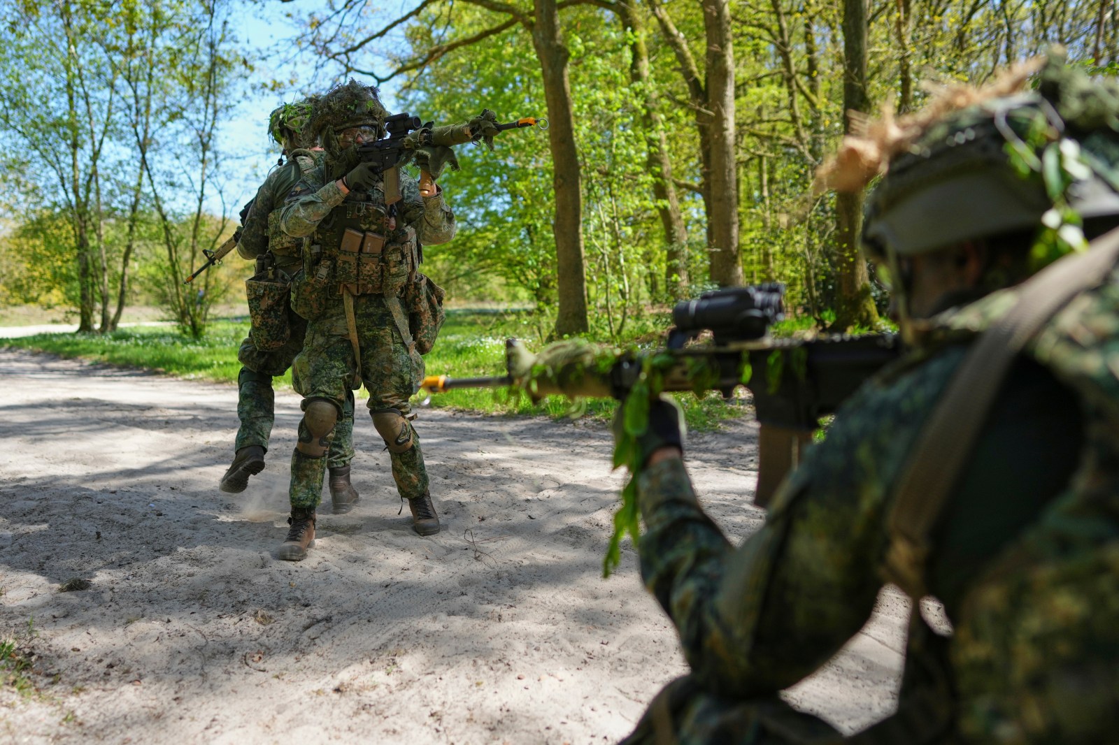 Royal recruits boost volunteers as the Netherlands builds up its ...