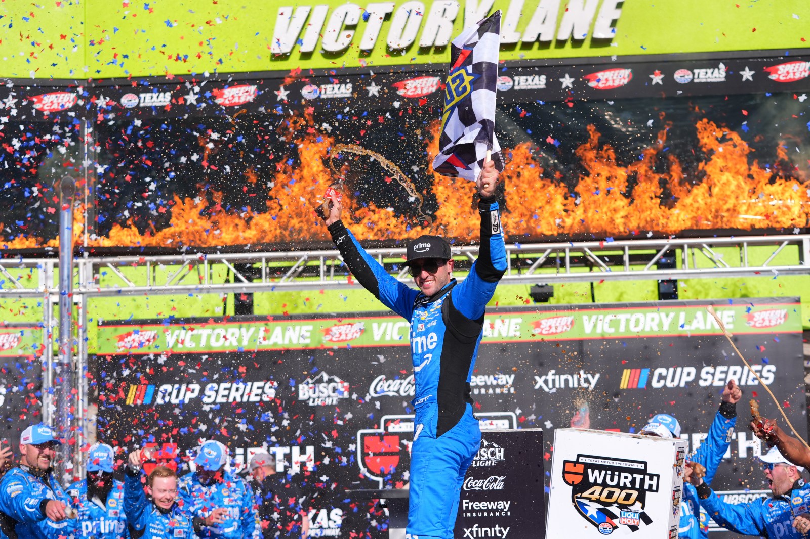 Chase Elliott wins at Texas to join Tyler Reddick as multiple Cup ...
