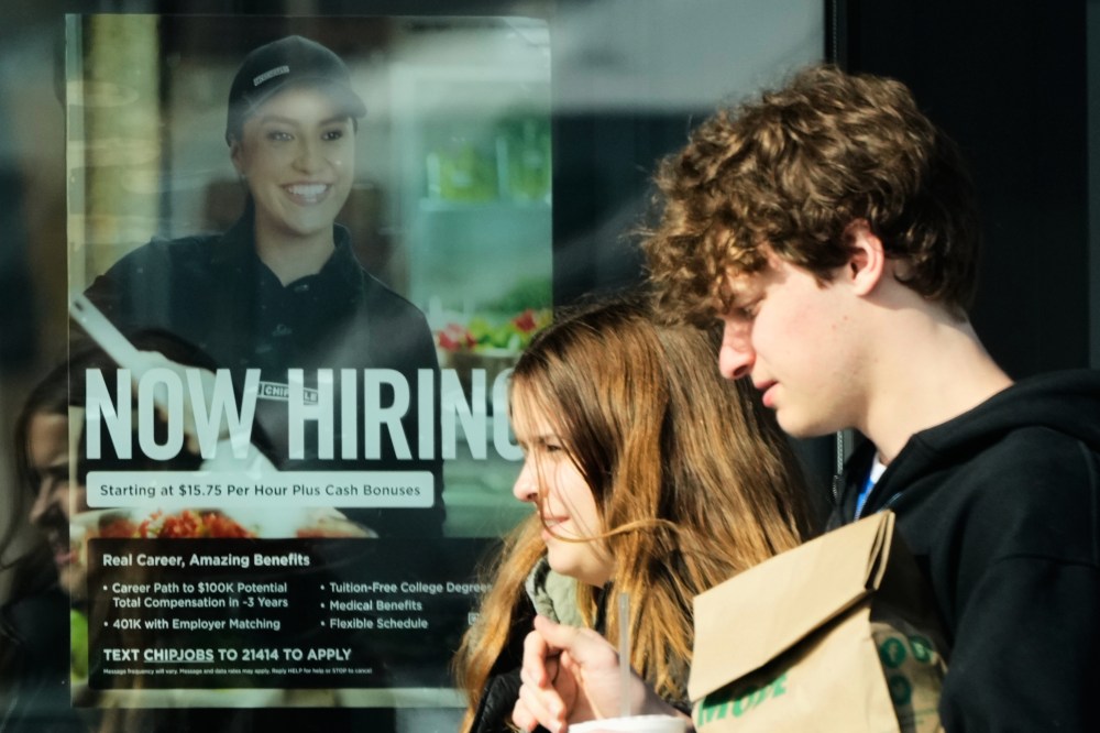 U.S. job openings were unchanged at 6.9 million in March but hiring ...