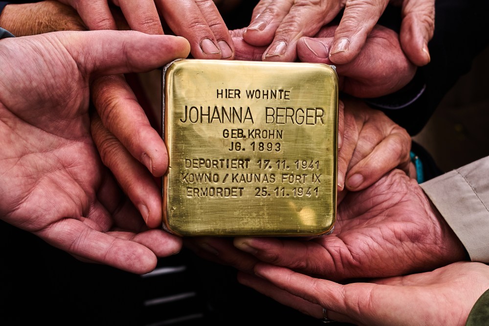 How one German artist’s remembrance stones turn Berlin sidewalks into ...