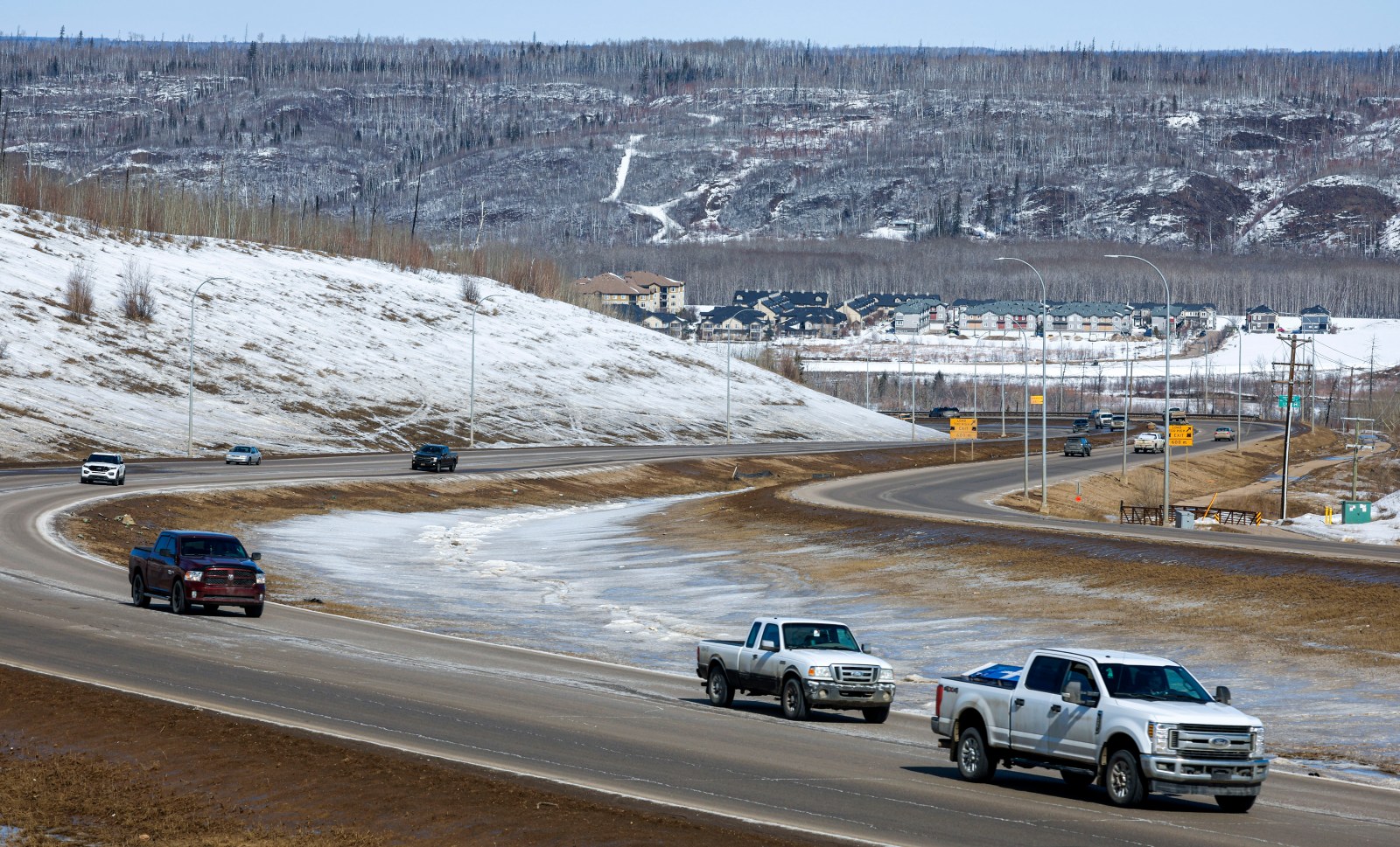 Flood risk subsides and alert ends after ice breaks up on rivers near ...