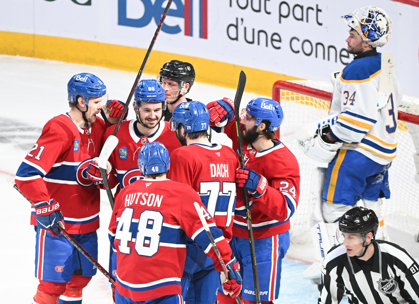 Canadiens aim to take 3-1 series lead over visiting Sabres tonight ...